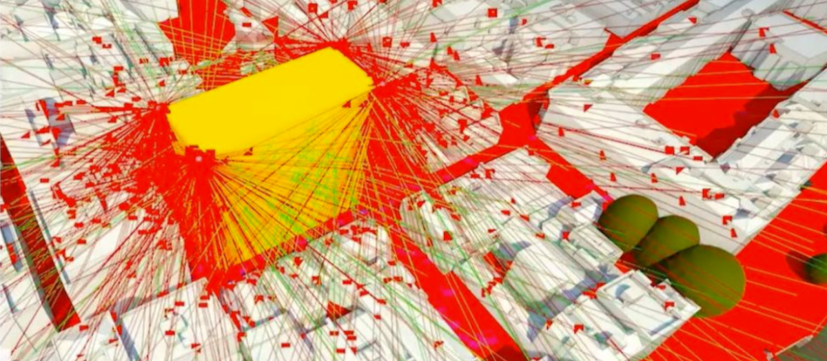 3D city models used for Zone of visual influence study | AccuCities