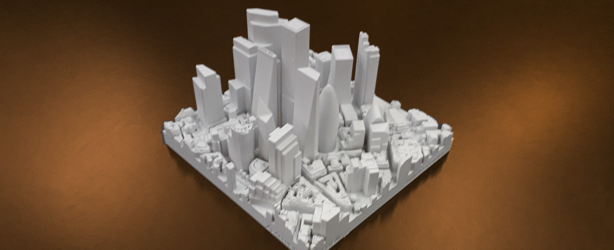 3D print City of London model | AccuCities