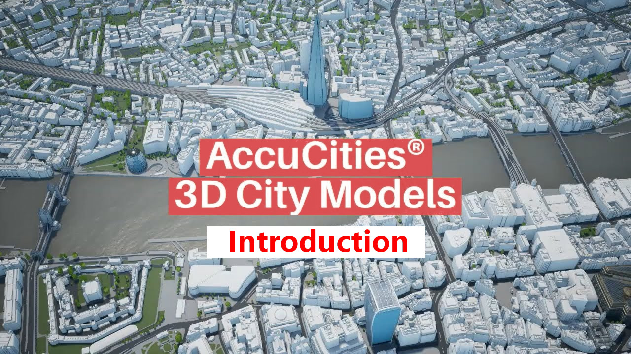 Introduction to AccuCities 3D city models - video - AccuCities