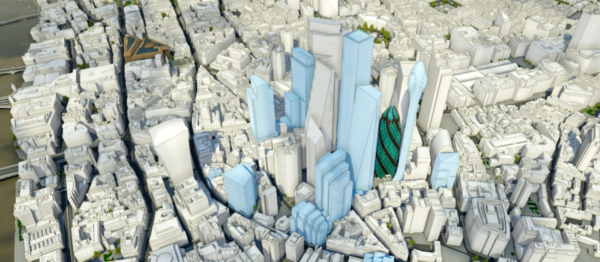 The Tulip in 3D London Future Skyline Layer | AccuCities